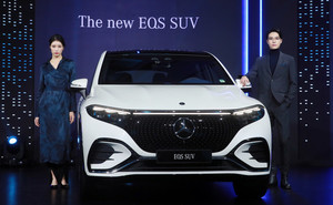 [포토] 메르세데스-벤츠 'The new EQS SUV 출시… 1회 충전 459㎞ 주행